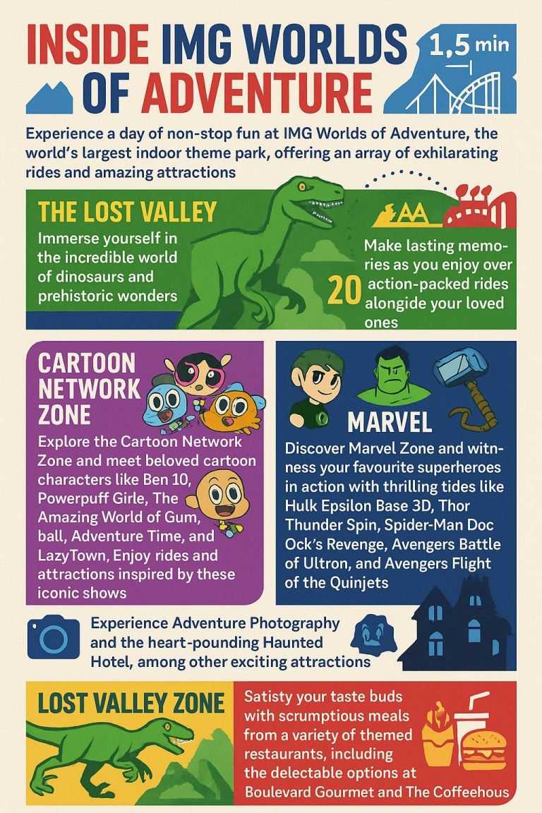 Things to Do in Dubai for Families: At IMG World of Adventure